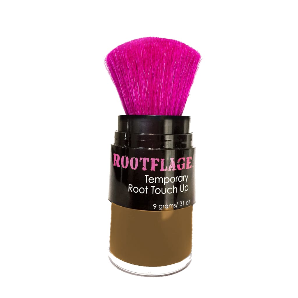 ROOTFLAGE Golden Brown Temporary Root Touch Up Hair Powder Concealer ...